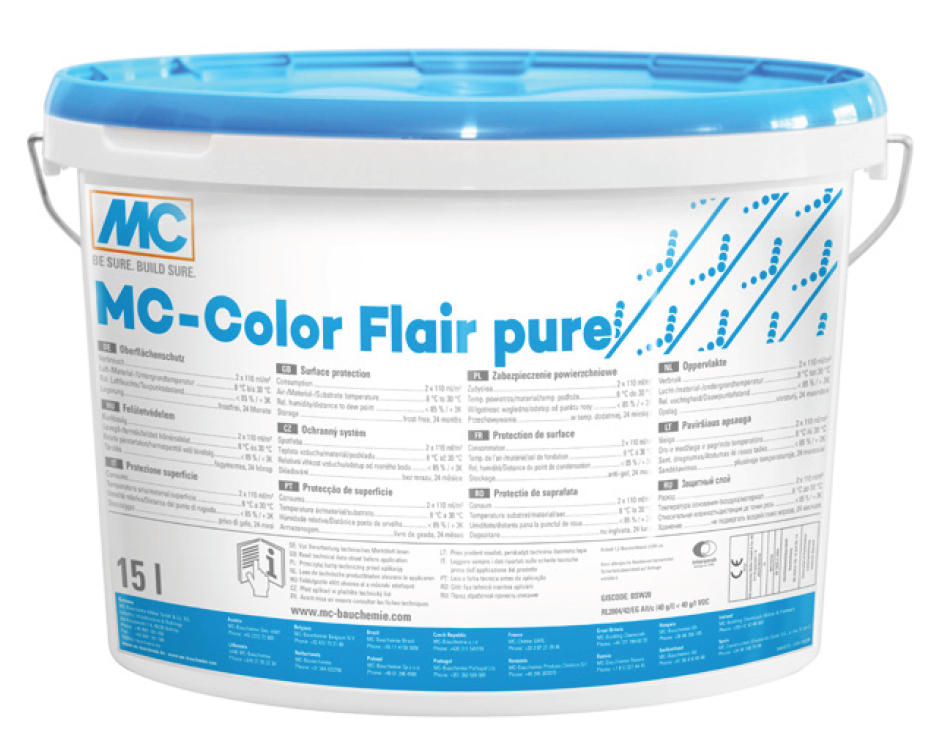 MC-Color Flair pure מוכן לשימוש - א.צ. טכנולוגיות מתקדמות לבנייה